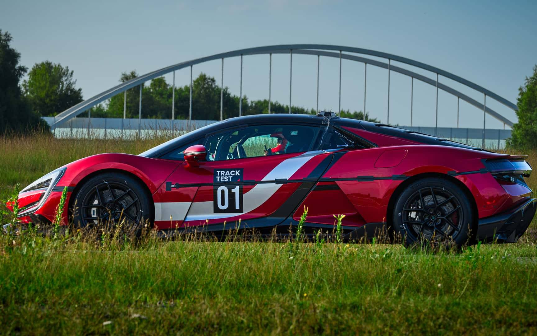 A speed record for this Chinese electric car with 3,000 horsepower | Otogo